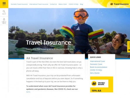 AA Travel Insurance – Budget-friendly Travel Cover Plans | InsuranceList
