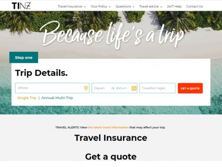 TINZ – Comprehensive Travel Insurance | InsuranceList